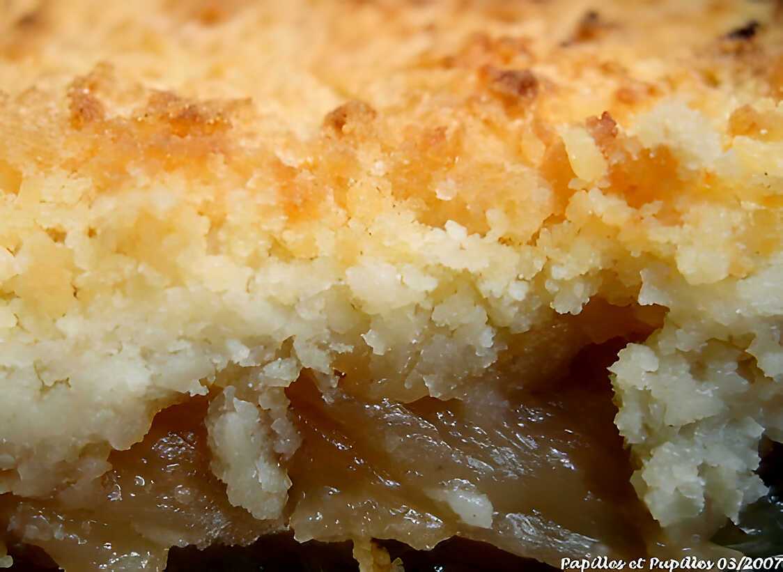 Recette de Le crumble au pomme