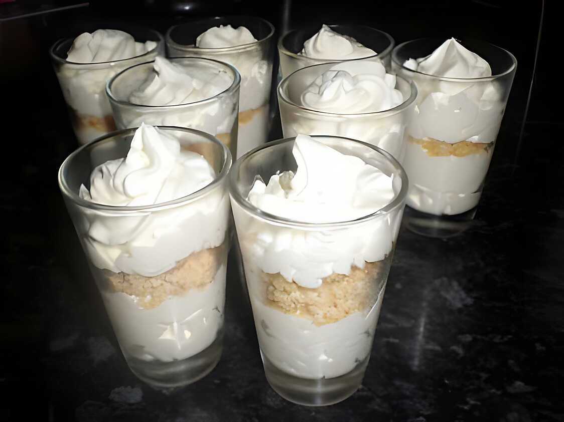 Recette de Verrines Citron