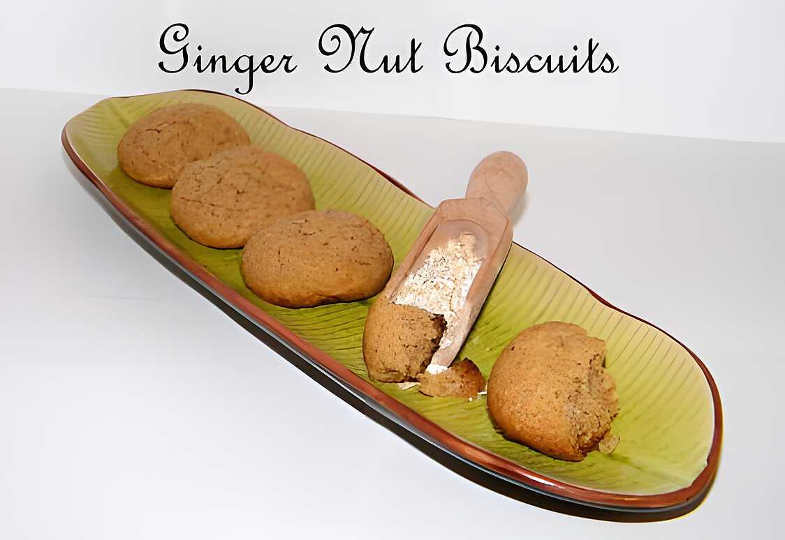 Recette d'Ooo Ginger Nut Biscuits ooO