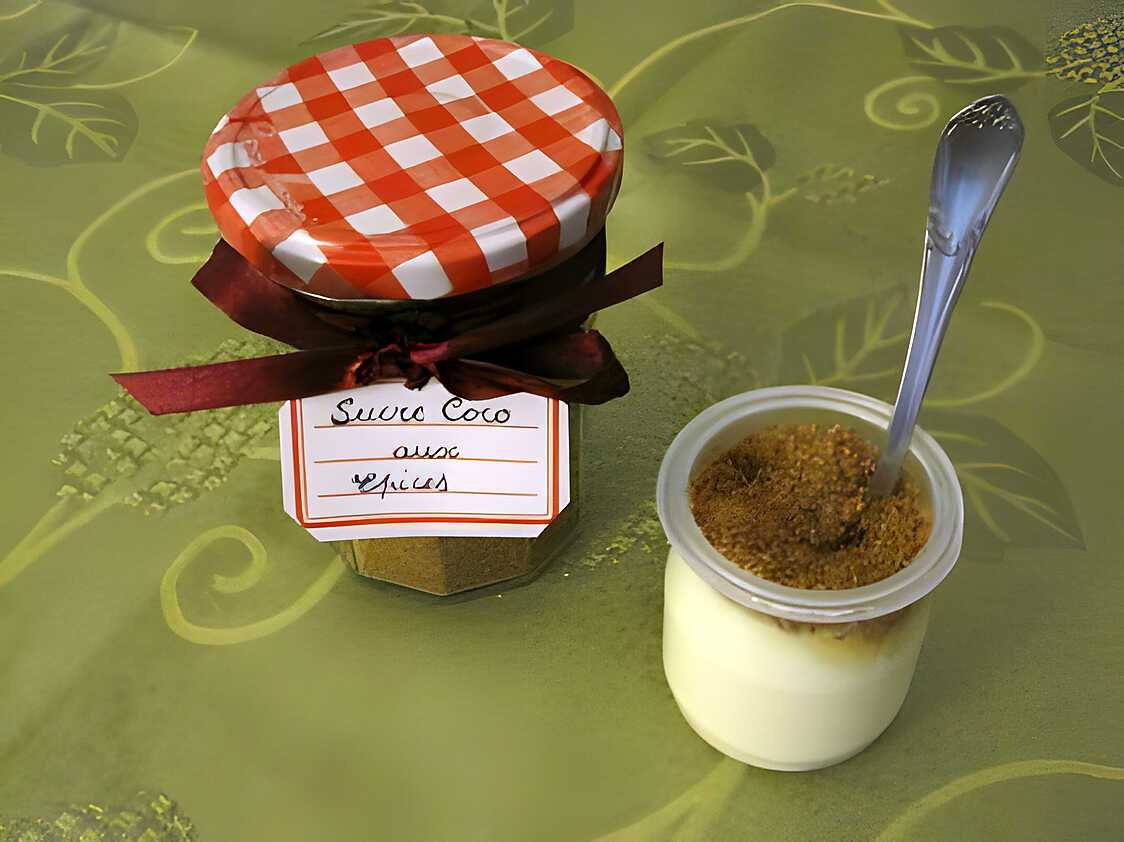 Recette de Sucre coco aux épices