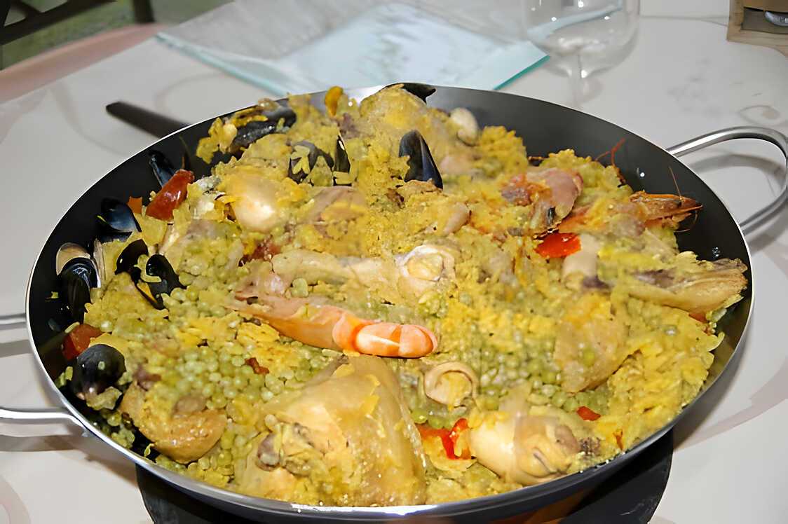 Recette de Paella par citronnelle