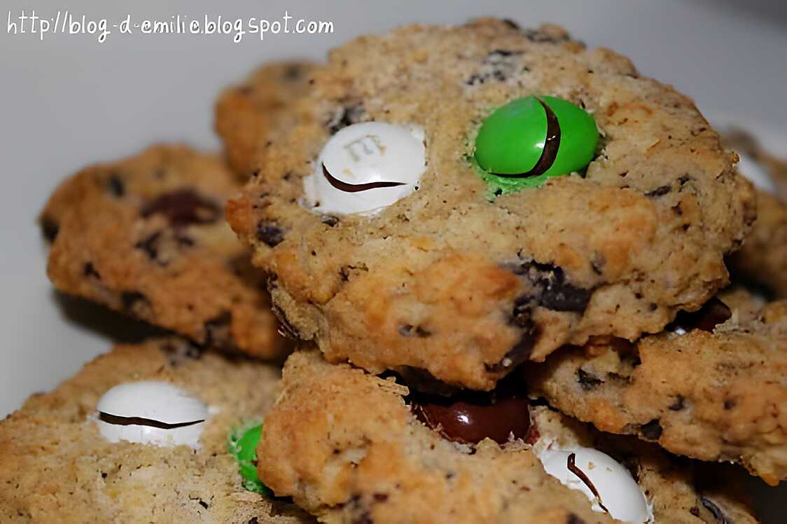 Recette de Cookies chocolat et noix de coco