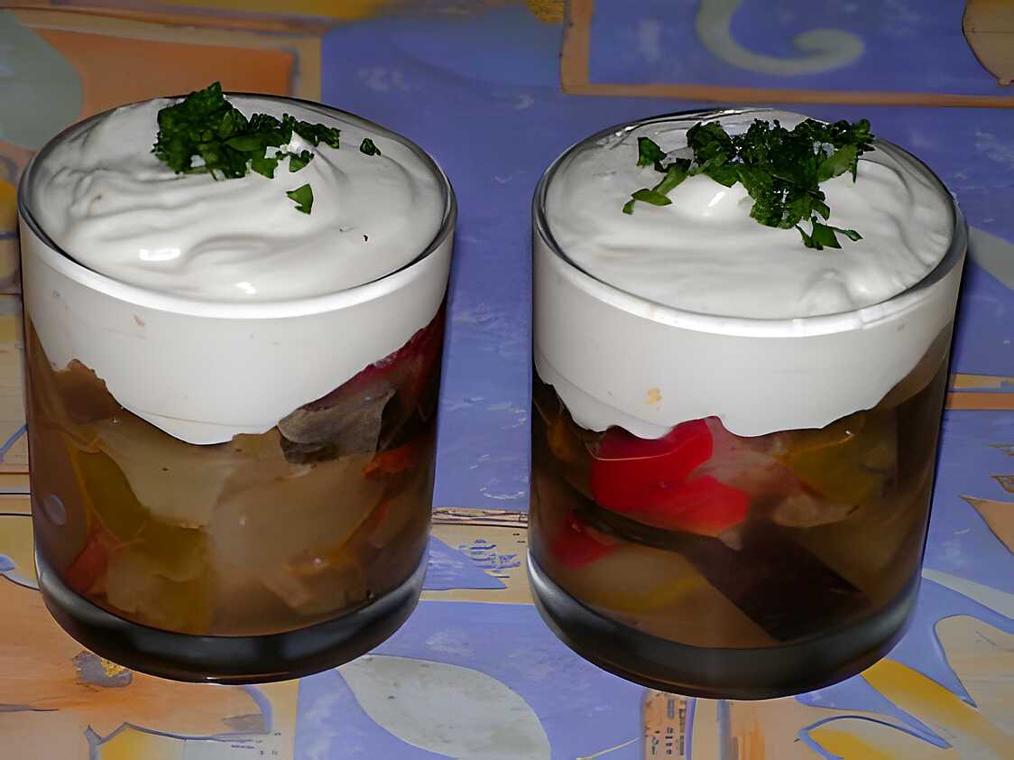 Recette de Verrine d'été