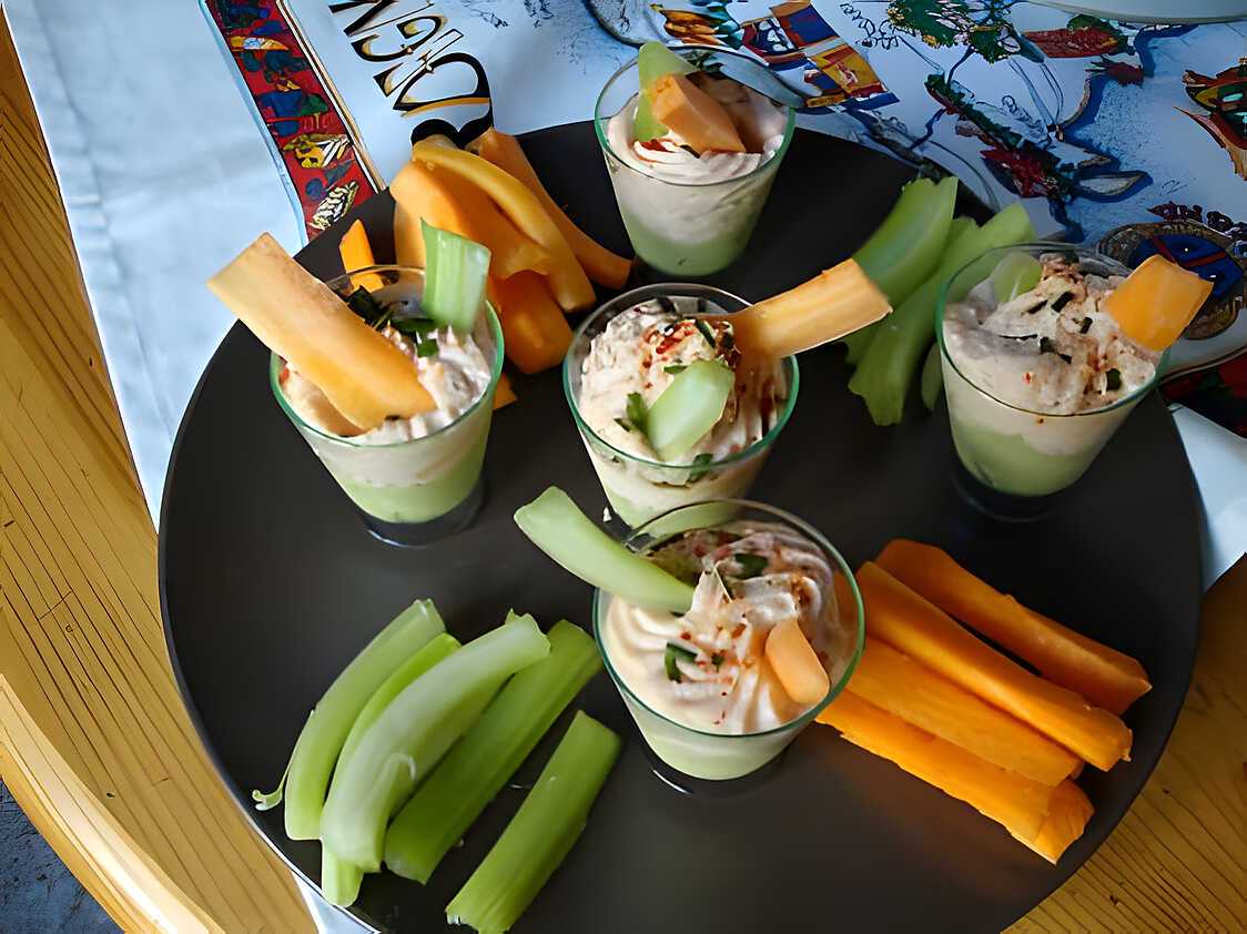 Recette de Verine: GUACAMOLE et SAUMON