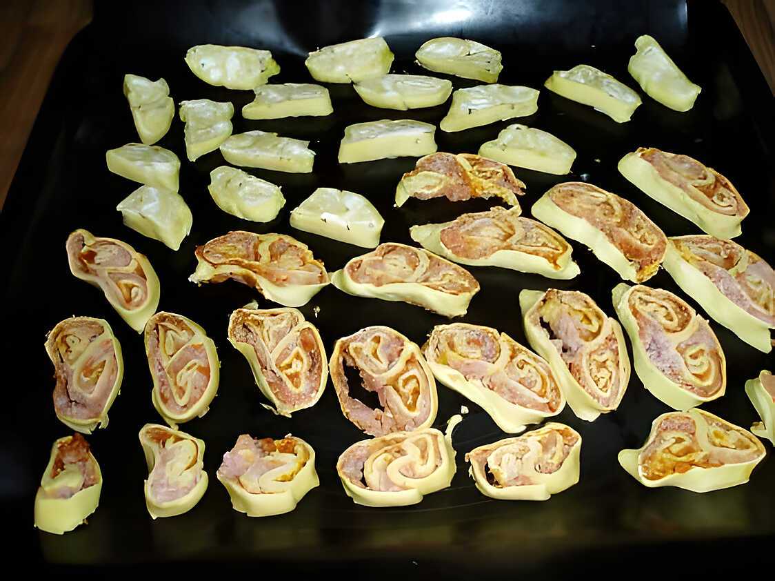 Recette de Bouchéés apéritives par maflo