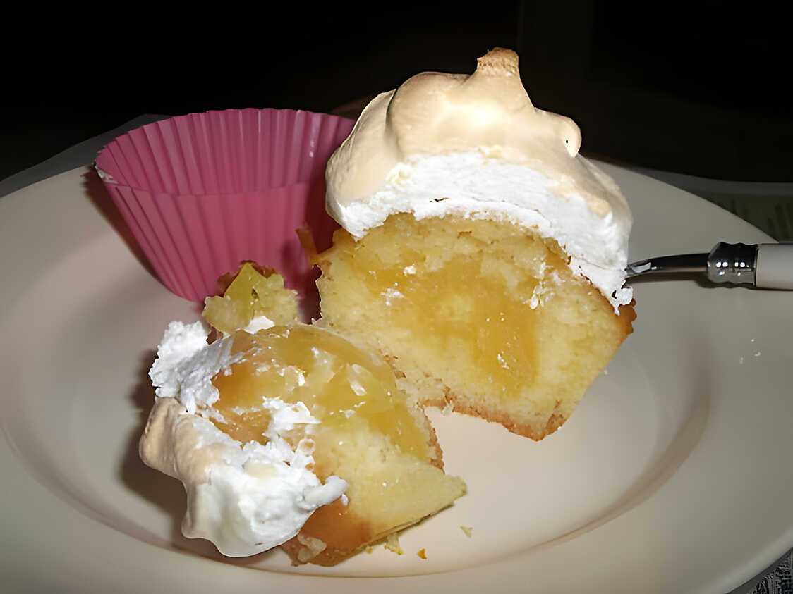 Recette de Muffins à la meringue et au citron...