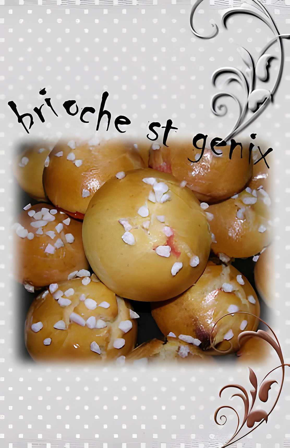 Recette de Brioche St Genix