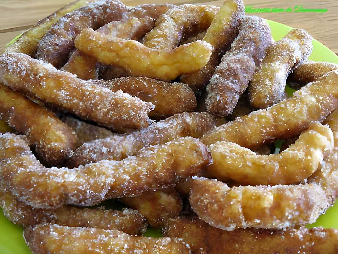 Recette de Churros au lait et au sucre de canne doré