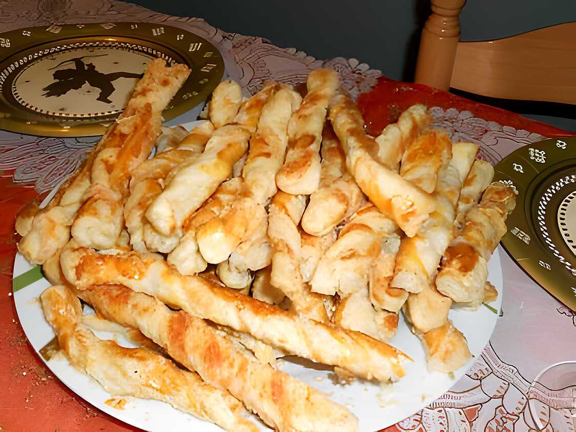 Recette de Torsade feuilleté aux fromage