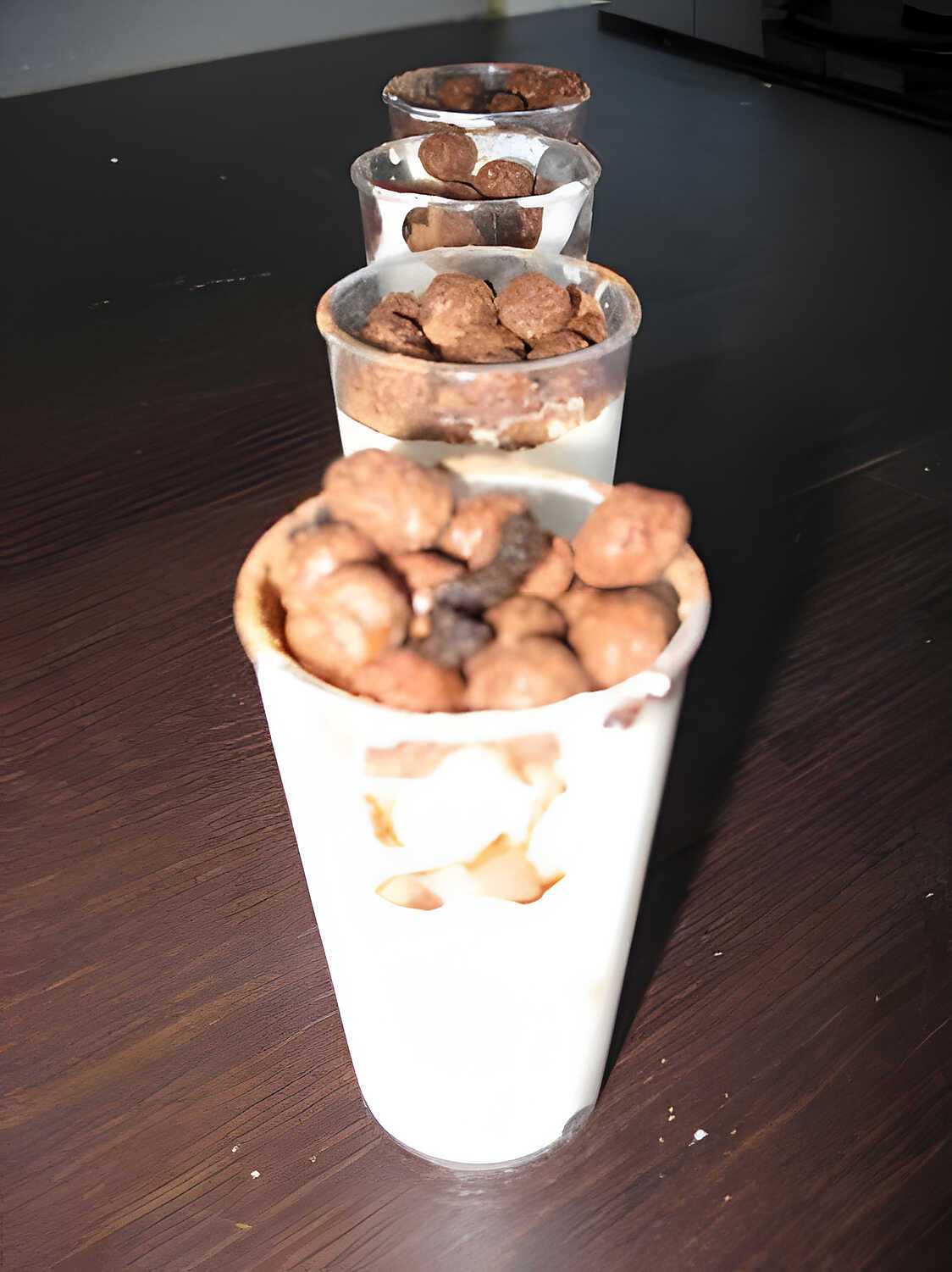 Recette de Verrines dessert