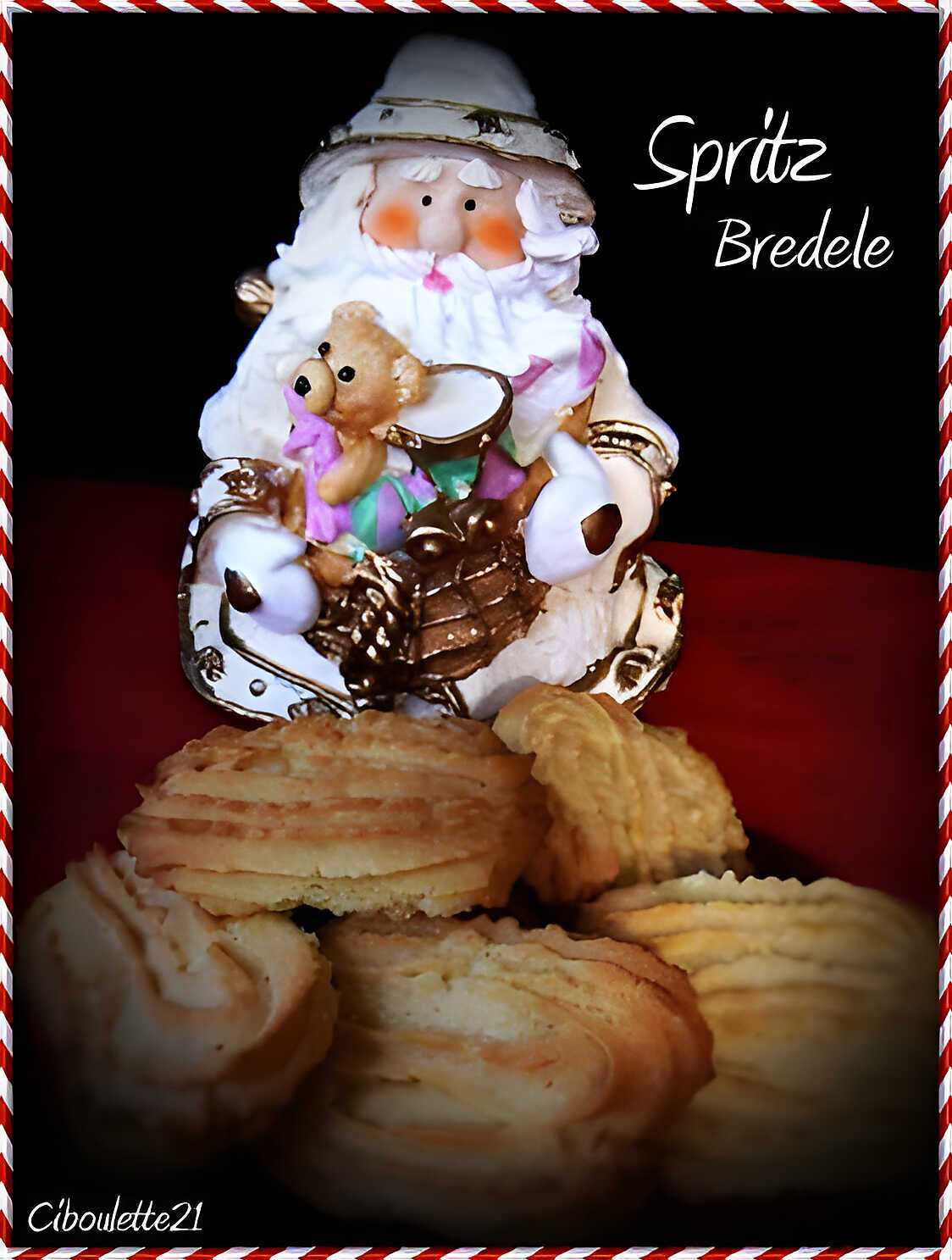 Recette de SPRITZ BREDELE (PETITS FOURS ALSACIENS)