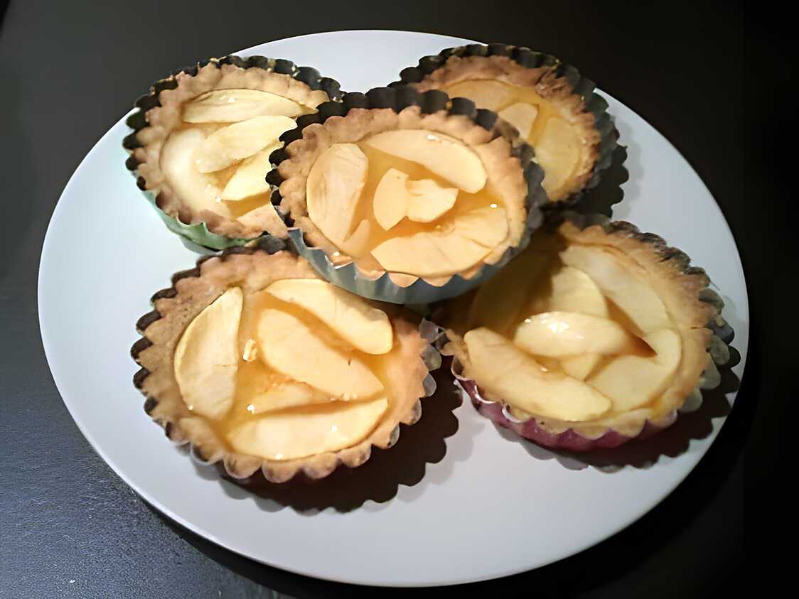 Recette de Tartelettes aux pommes faites maison