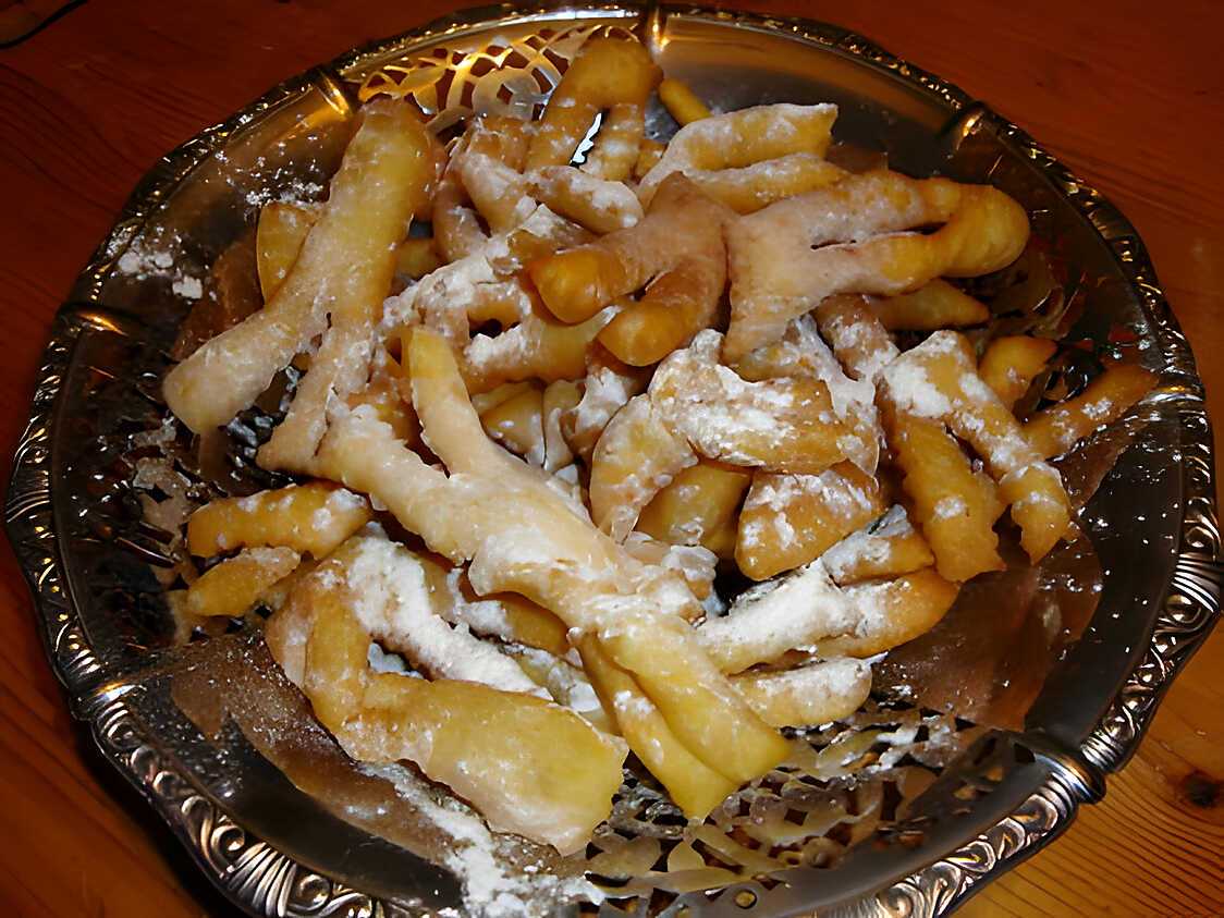 Recette de Roussettes de MARDI GRAS