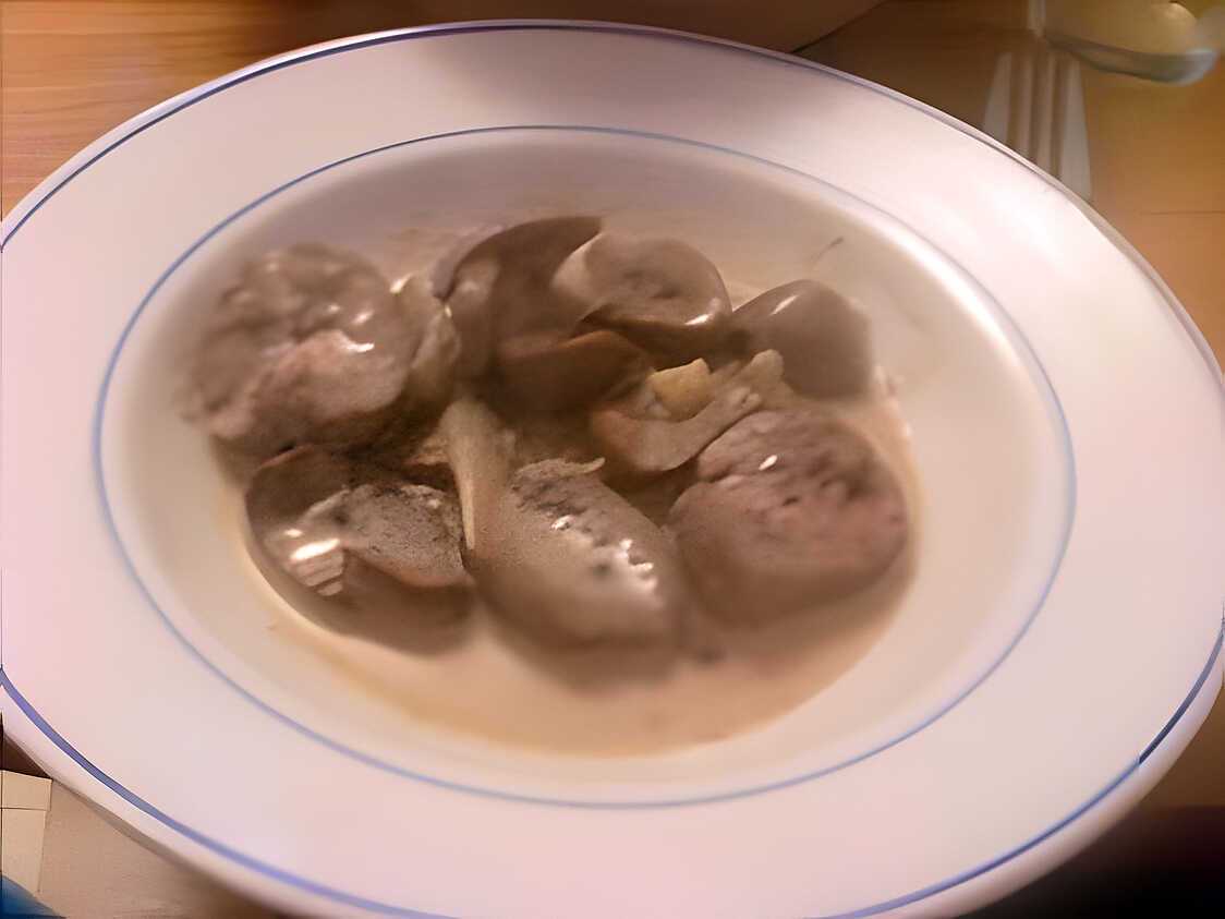 Recette de Rognons a la sauce kirri