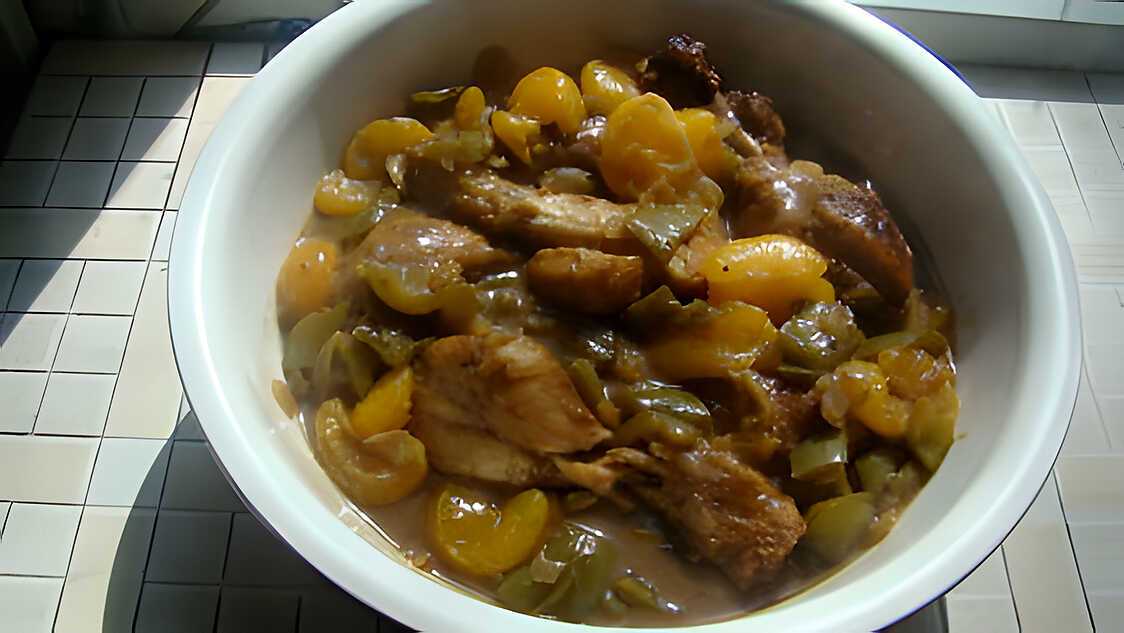 Recette de Poulet à la mandarine