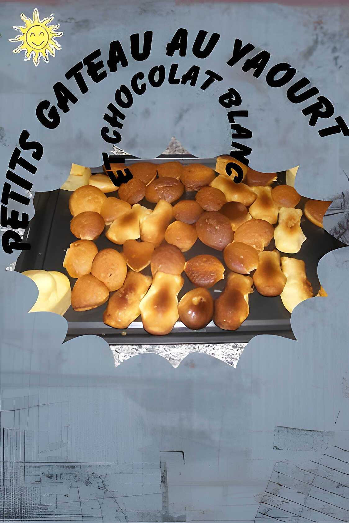 Recette de Petits gâteaux au yaourt et chocolat blanc