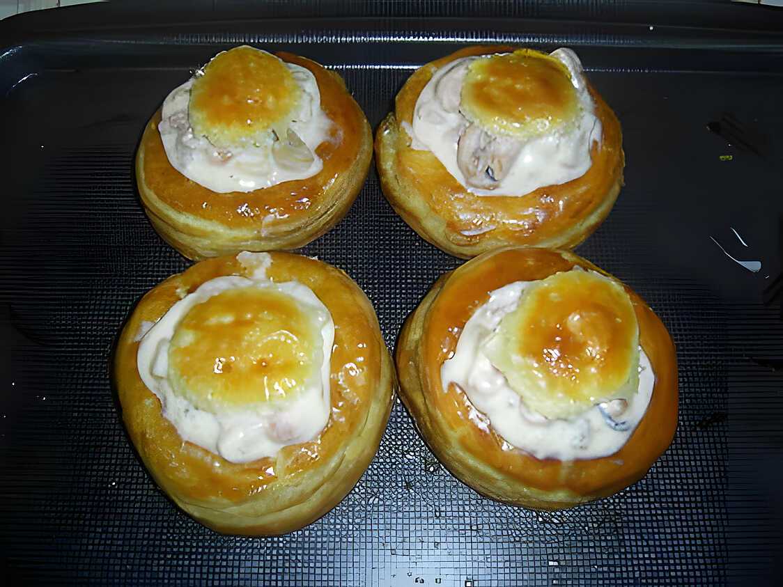 Recette de Bouchées aux fruit de mer