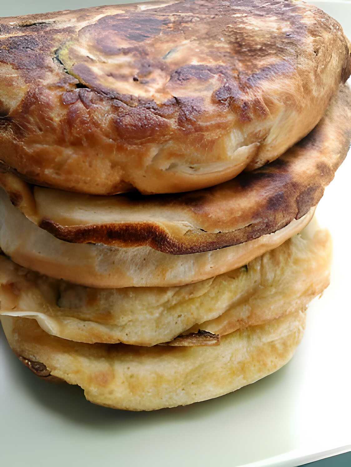 Recette de Pancakes courgettes et mozzarella