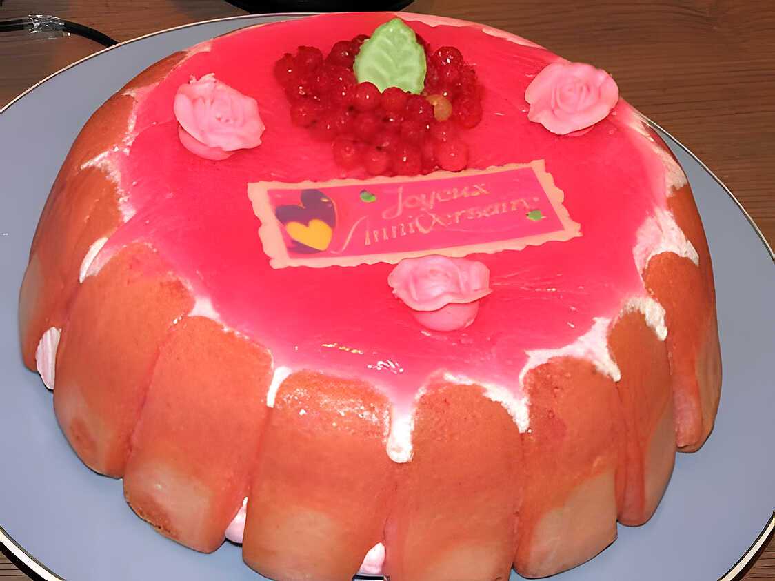 Recette de Charlotte aux fruits rougesCharlotte aux fruits rouges