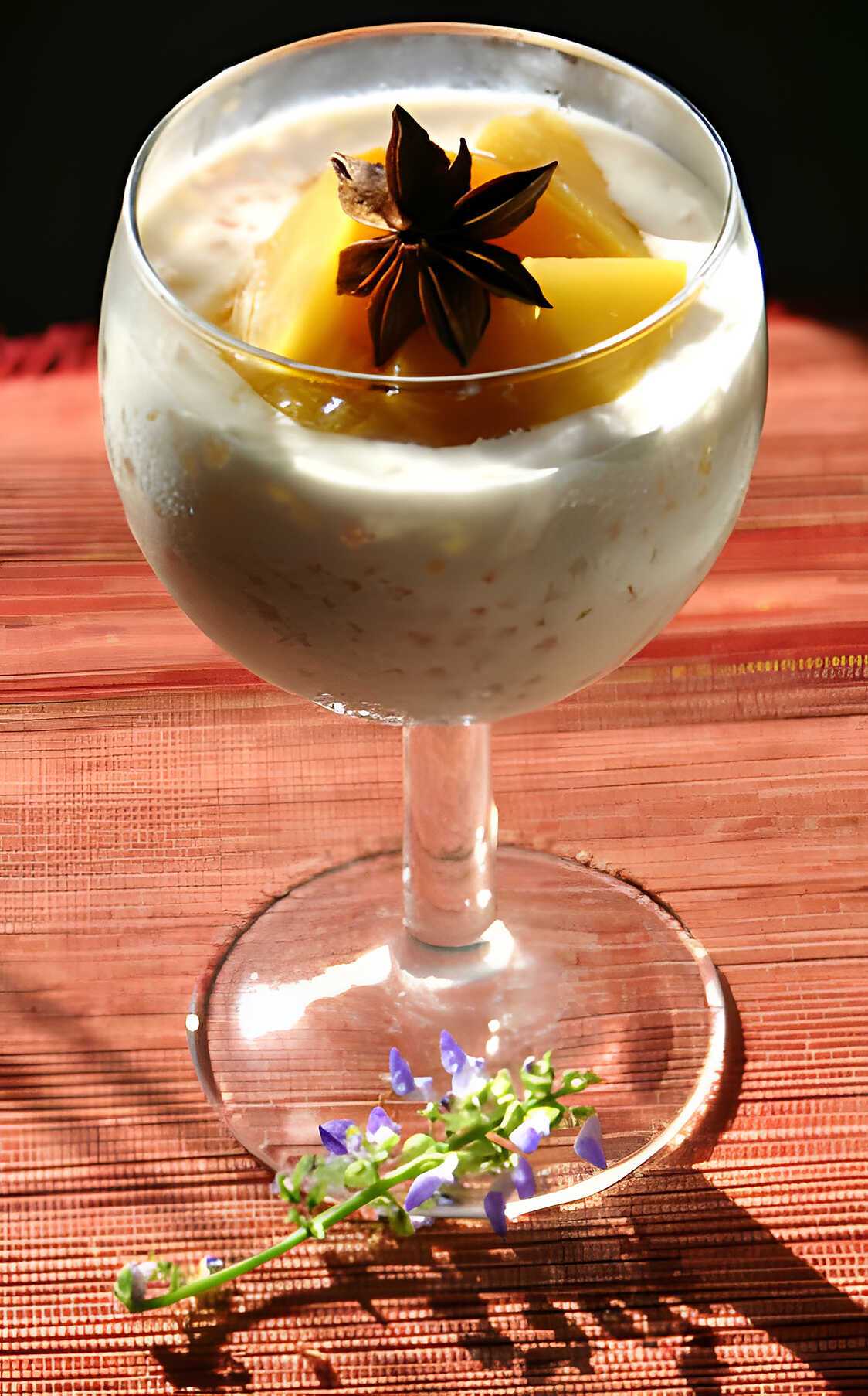 Recette de Lait de coco au tapioca