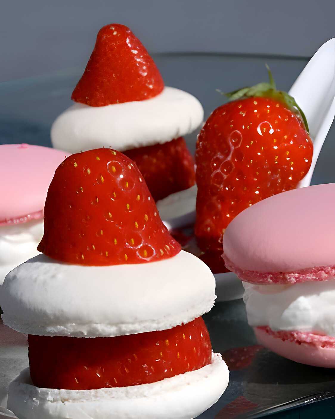 Recette de Macaron au fraise