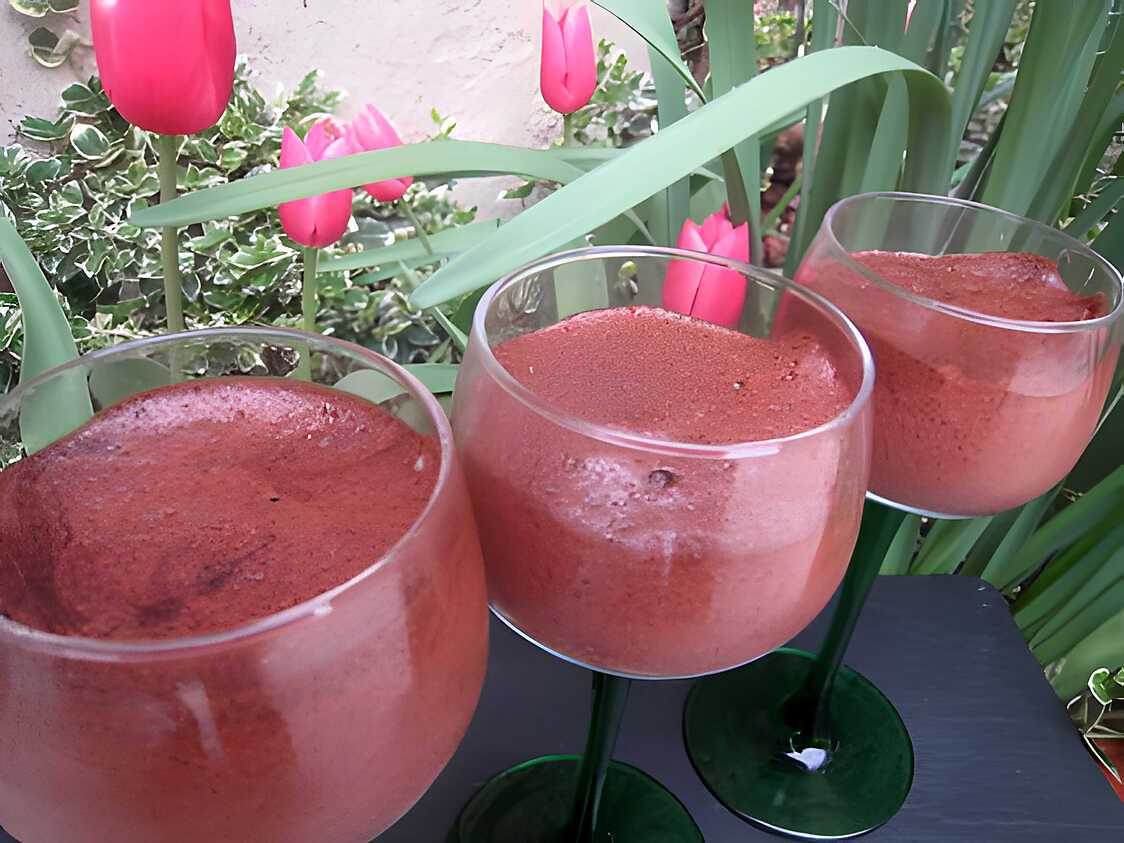 Recette de Mousse au chocolat-fève tonka régime