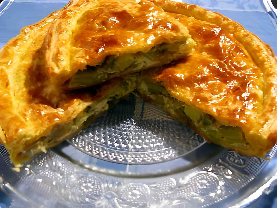 Recette de Flamiche picarde (poireaux)
