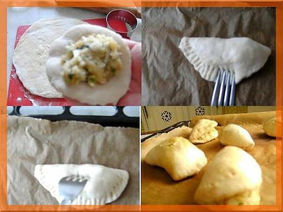 Recette de Pirojkis au chou, recette russe
