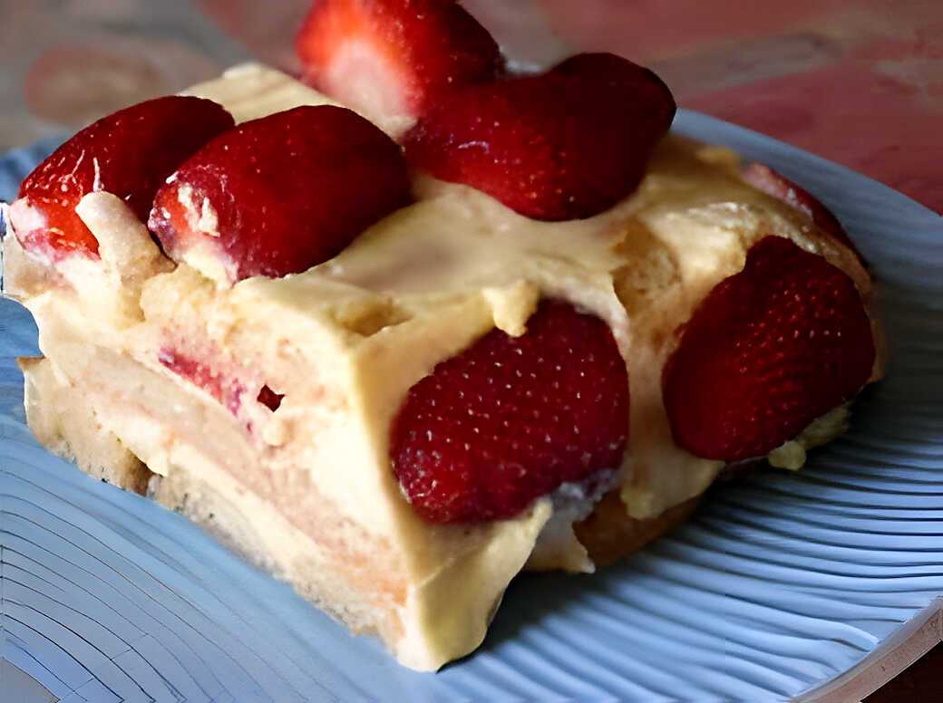 Recette de Tiramisu à la fraise par nora123