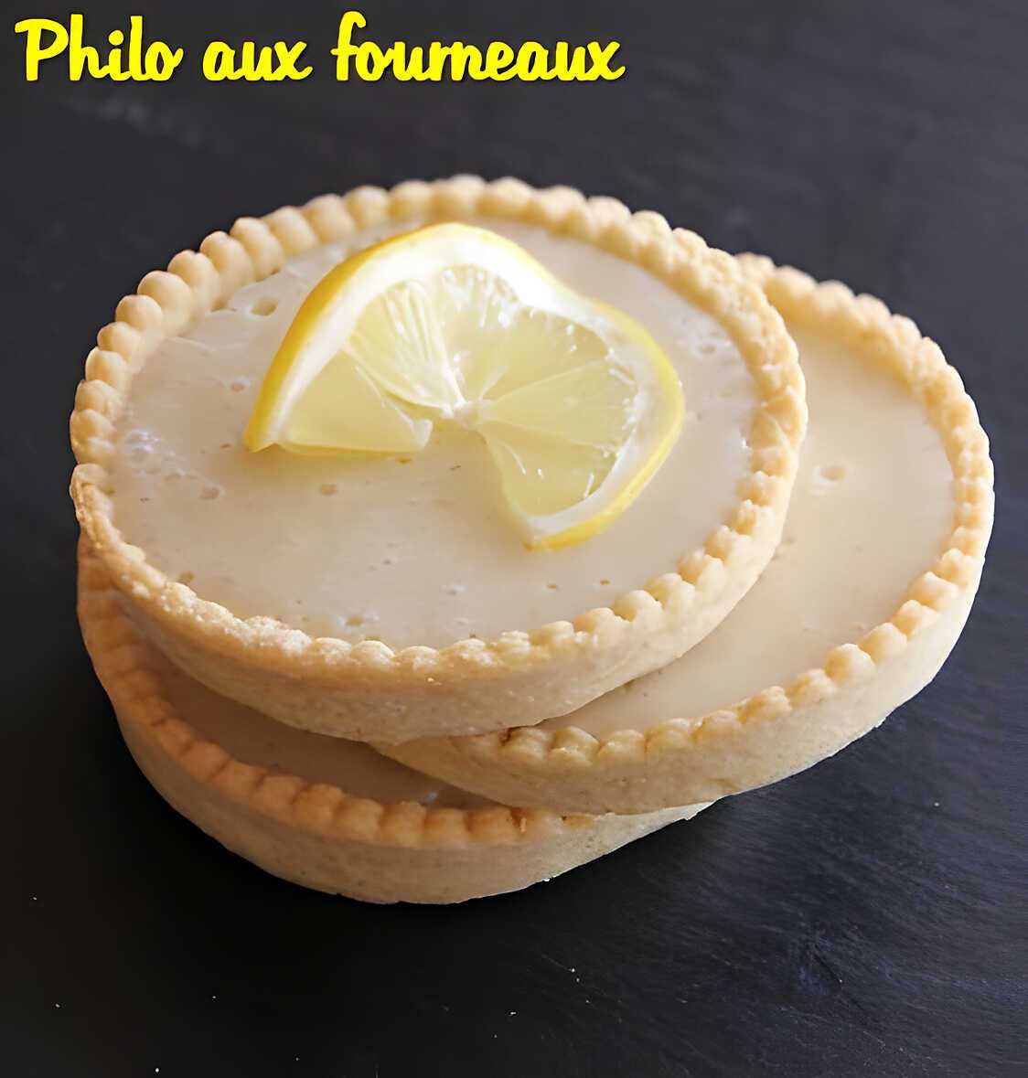 Recette de Tartelette au citron, lait de coco & banane