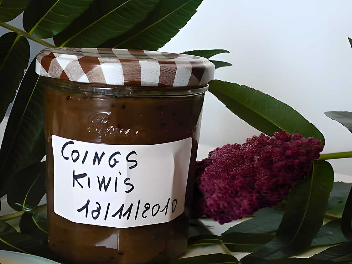 Recette de Confiture coings/kiwis par vece helena