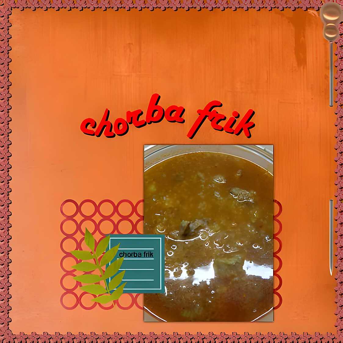 Recette de Chorba frik par cece69