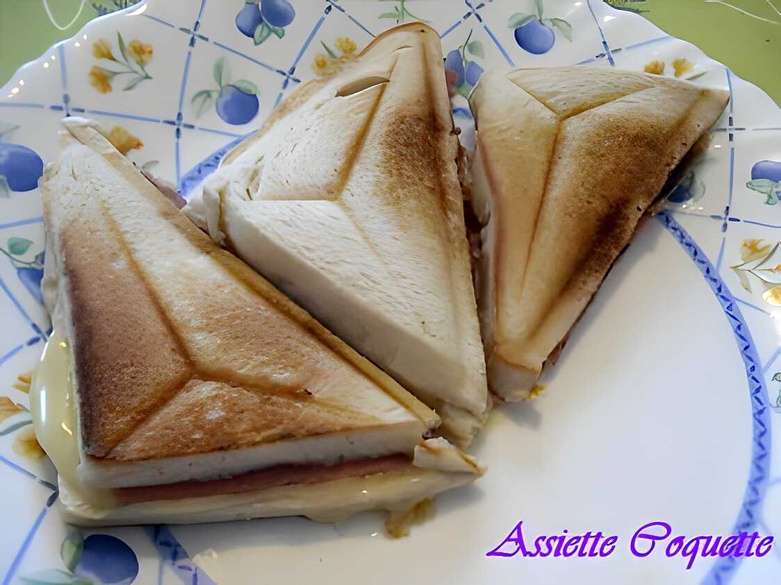 Recette de Croque Monsieur Champignon