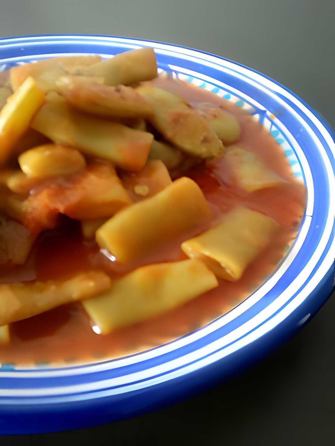 Recette de Haricots coco a la libanaise
