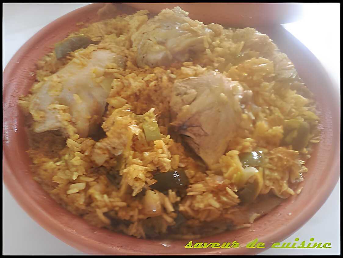 Recette de Riz au poulet: par Tunisienne