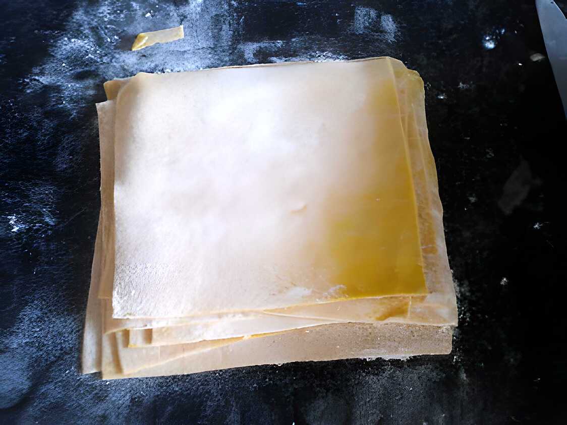 Recette de Pâte à raviolis chinois (WON TON)