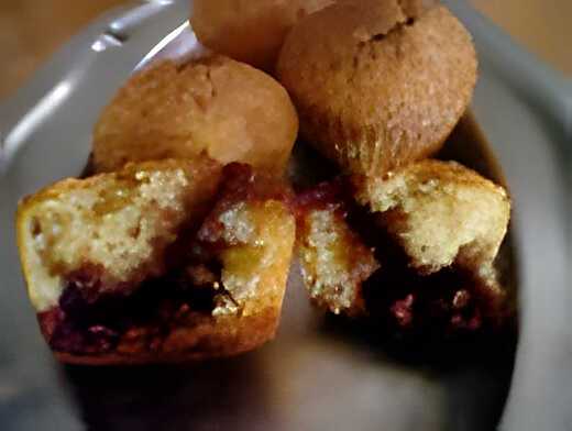 Recette de Muffins au coeur de nutella! par melle caprice