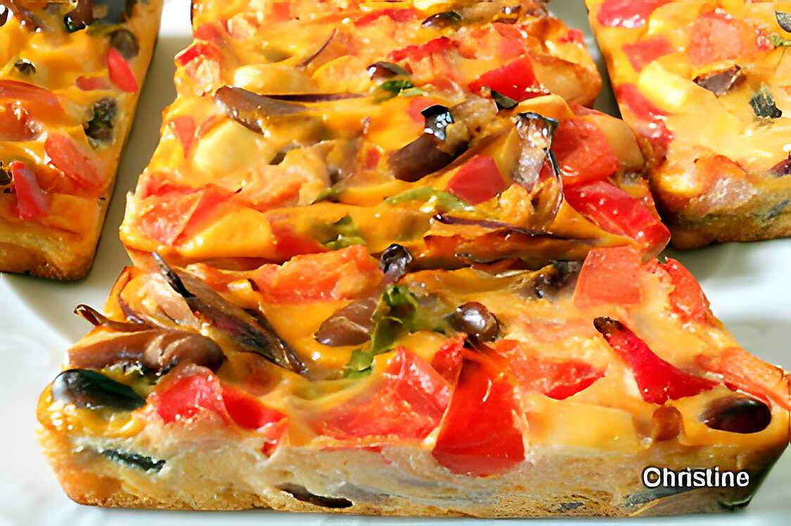 Recette de Mini terrine haricots rouges-poivrons rouges