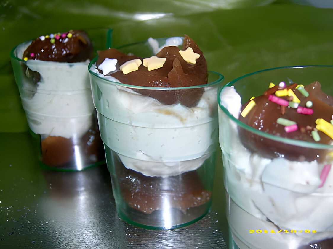 Recette de Minis verrines ardéchoises