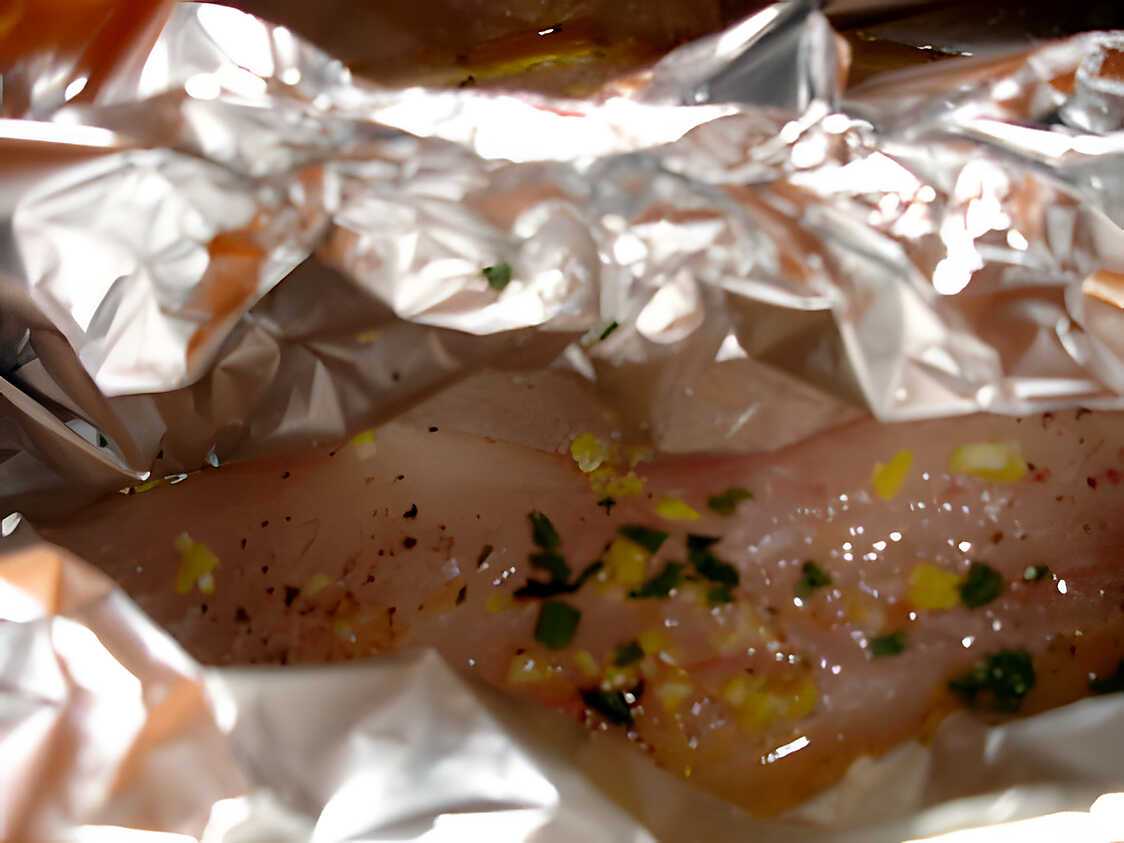 Recette de Maigrette en papillotte