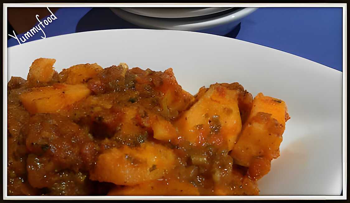 Recette de Patates douces au cumin et gingembre