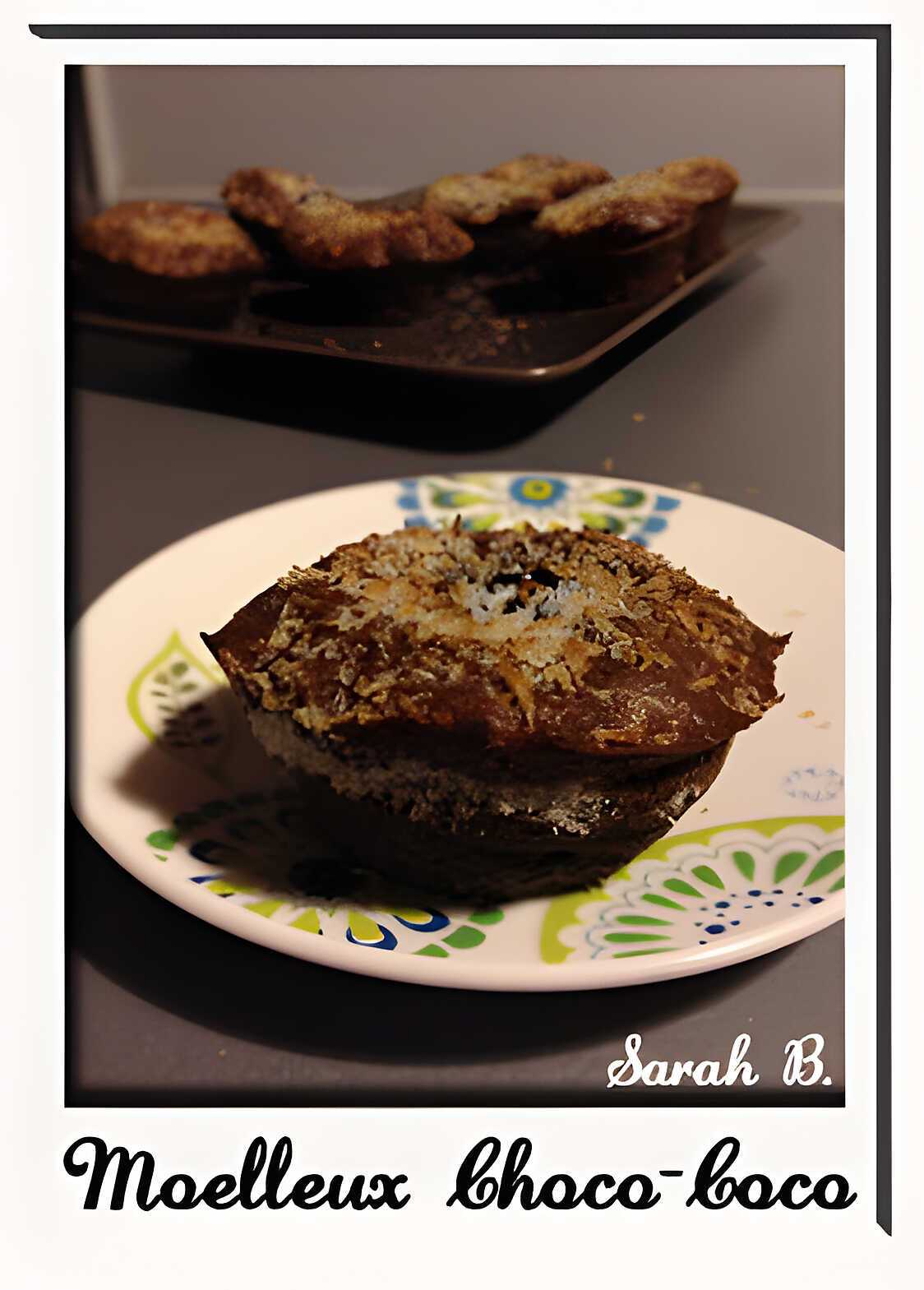 Recette de Moelleux chocolat-coco