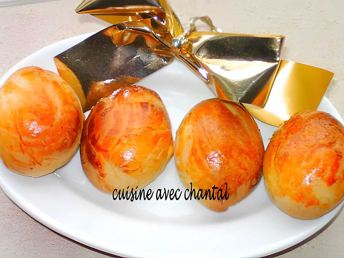 Recette de Petit pain brioché pour l'apéritif