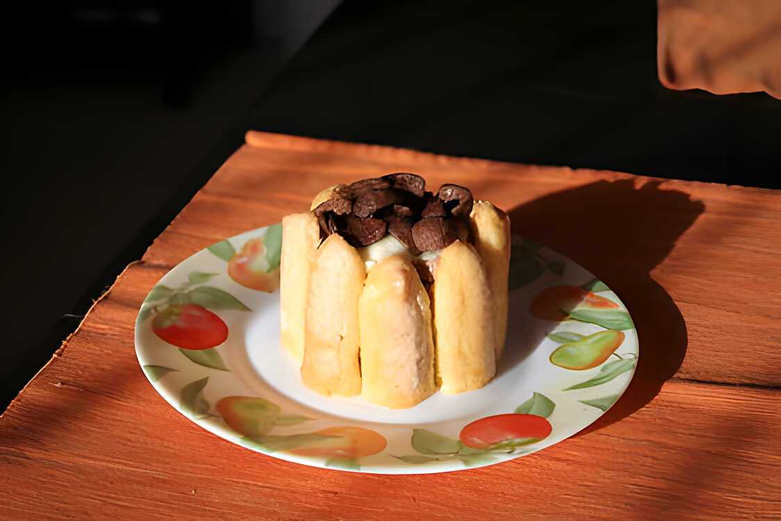 Recette de Mini charlotte à la banane