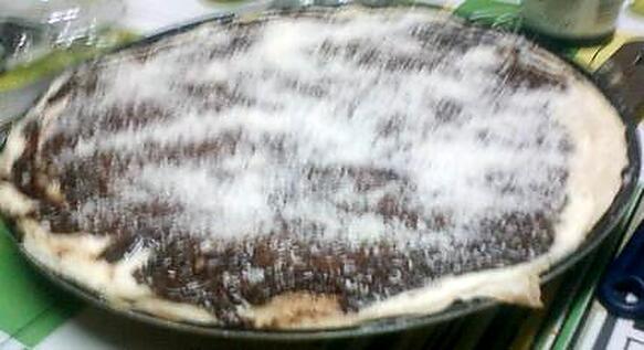 Recette de Pizza chocolat noix de coco