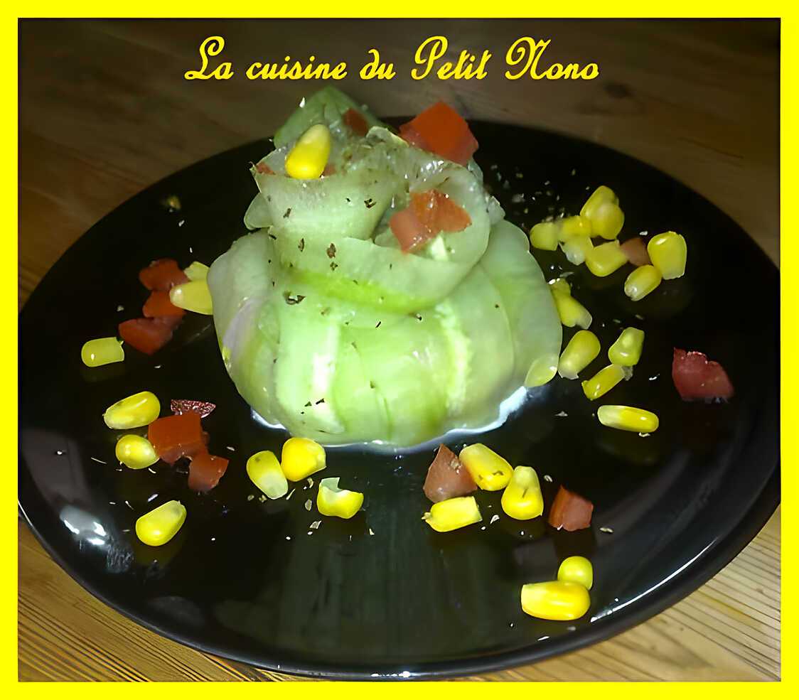 Recette de Concombre facon Aumoniére