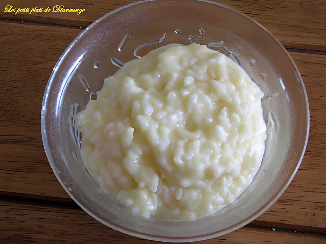 Recette de Pouding au riz