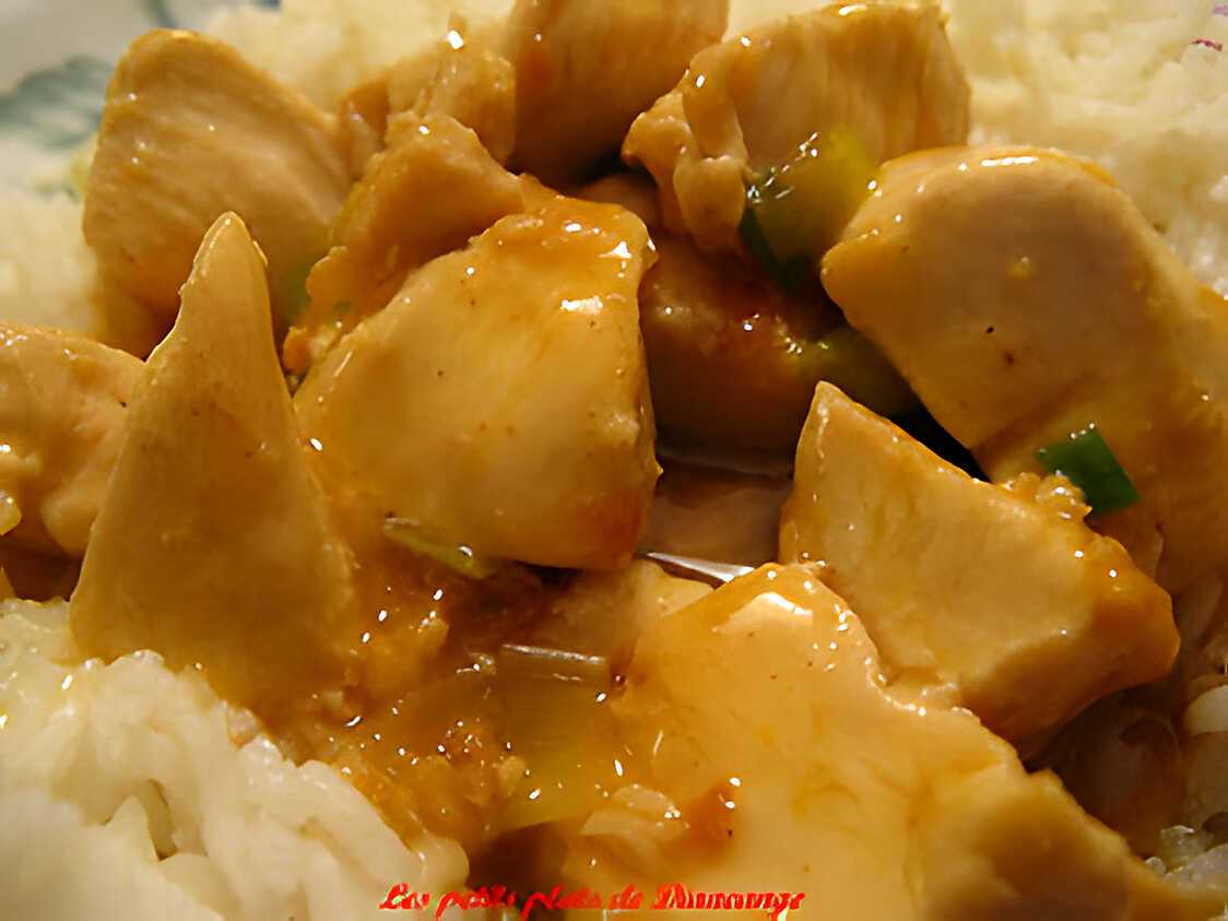 Recette de Poitrine de poulet sauce aux clémentines