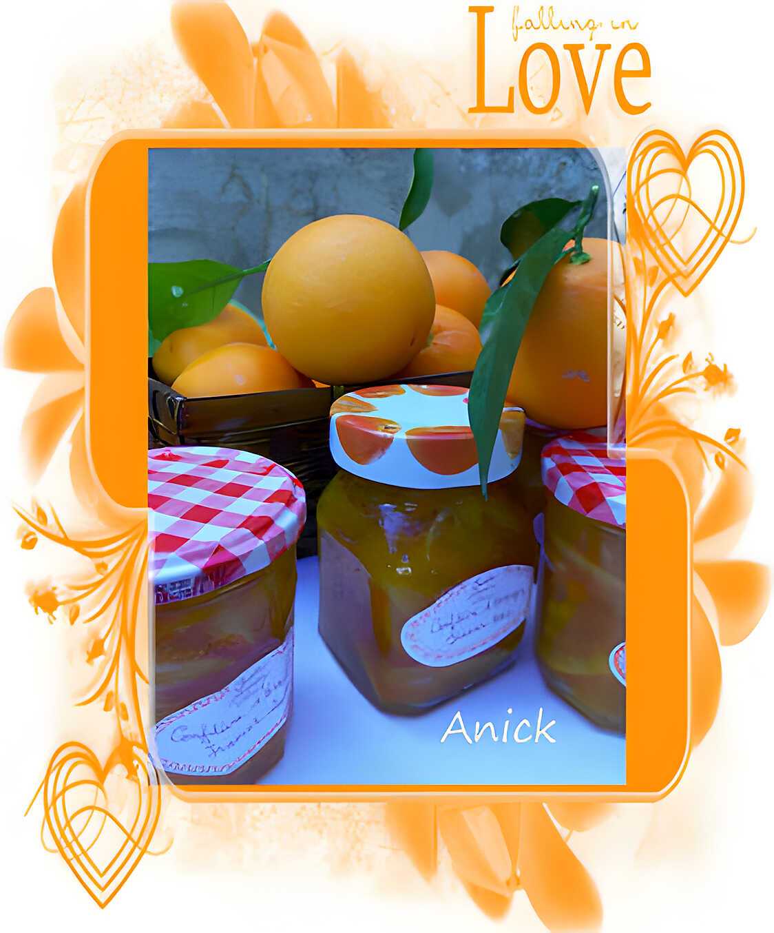 Recette de Confiture d’oranges par anick