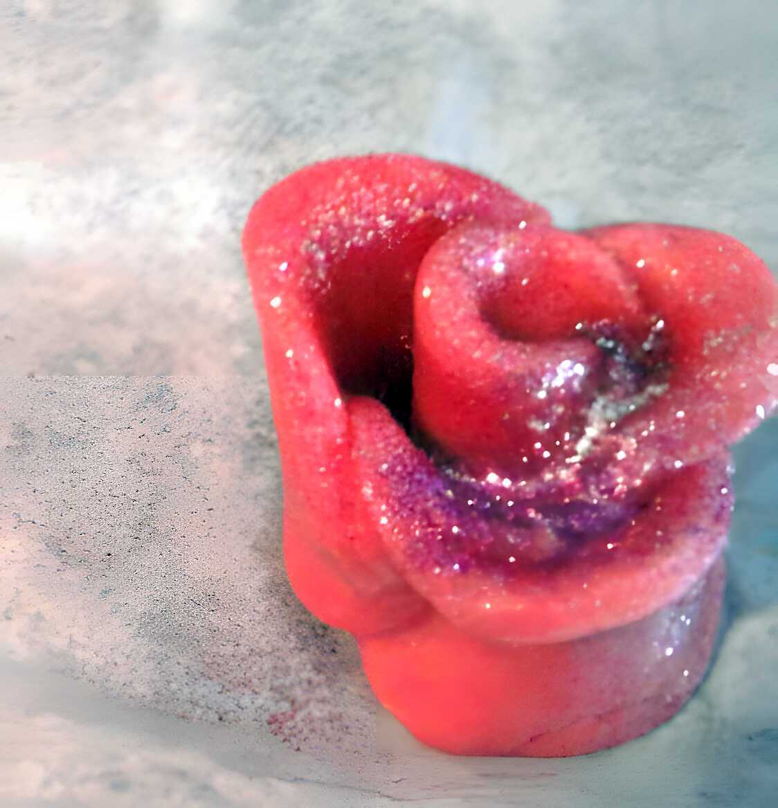 Recette de Rose sablé à la confiture de fraise